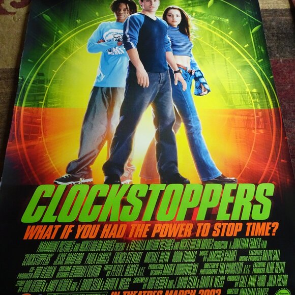 Paramount Pictures | Art | Clockstoppers Movie Banner With Jesse ...